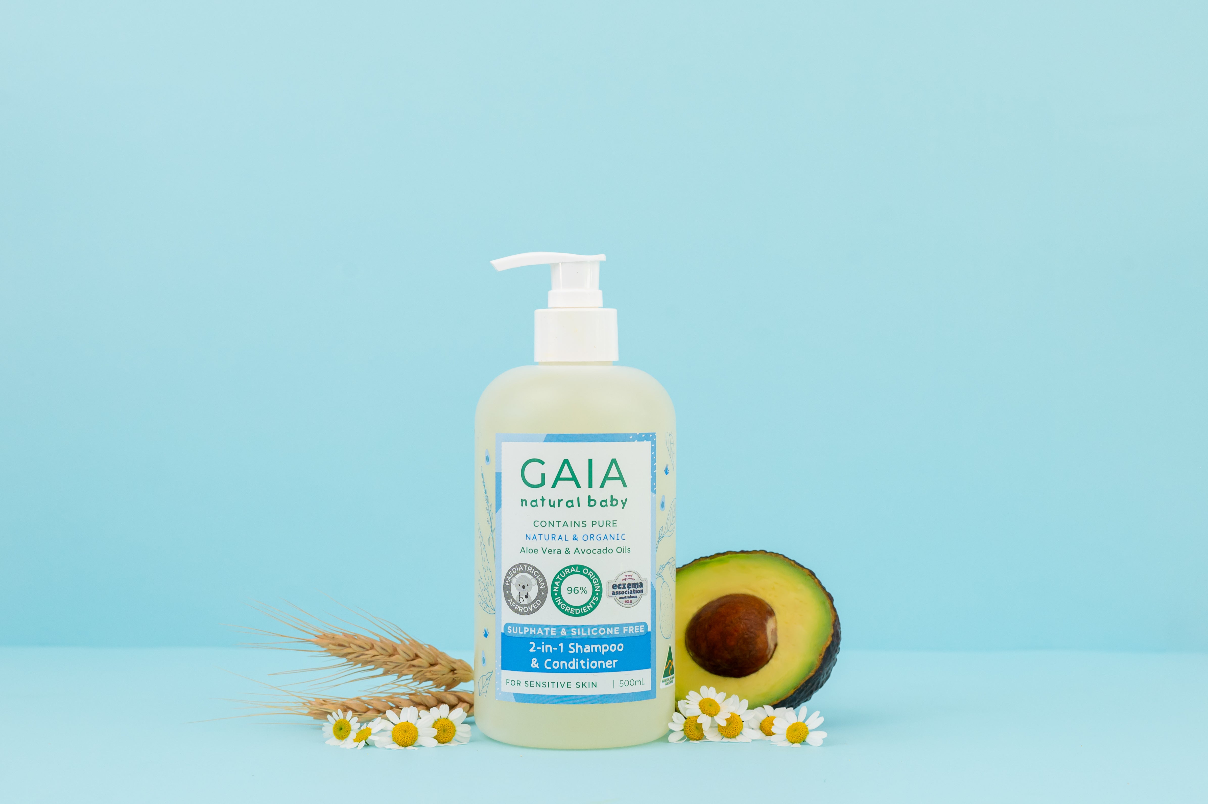 2-in-1 Shampoo & Conditioner – GAIA Skin Naturals Australia