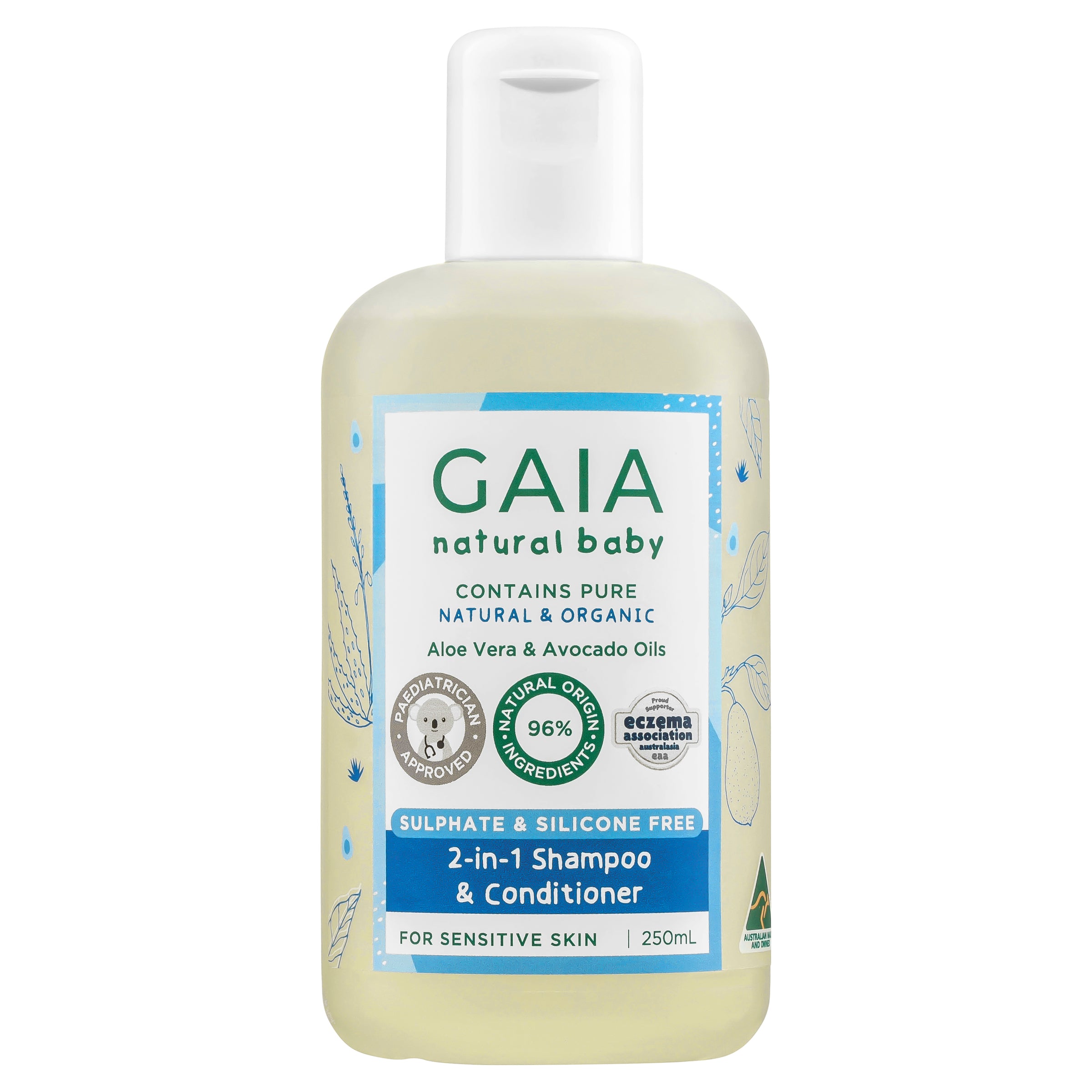 2-in-1 Shampoo & Conditioner – GAIA Skin Naturals Australia